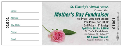 Raffle Tickets | Low Cost | Design Online | Easy To Order